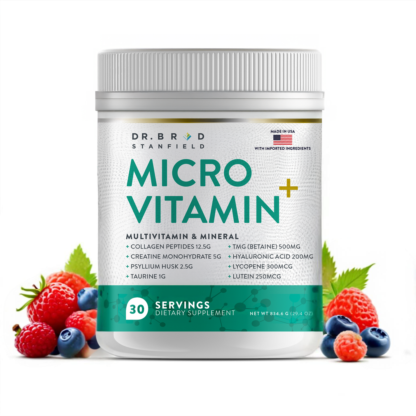 MicroVitamin+ Powder – Dr Brad Stanfield